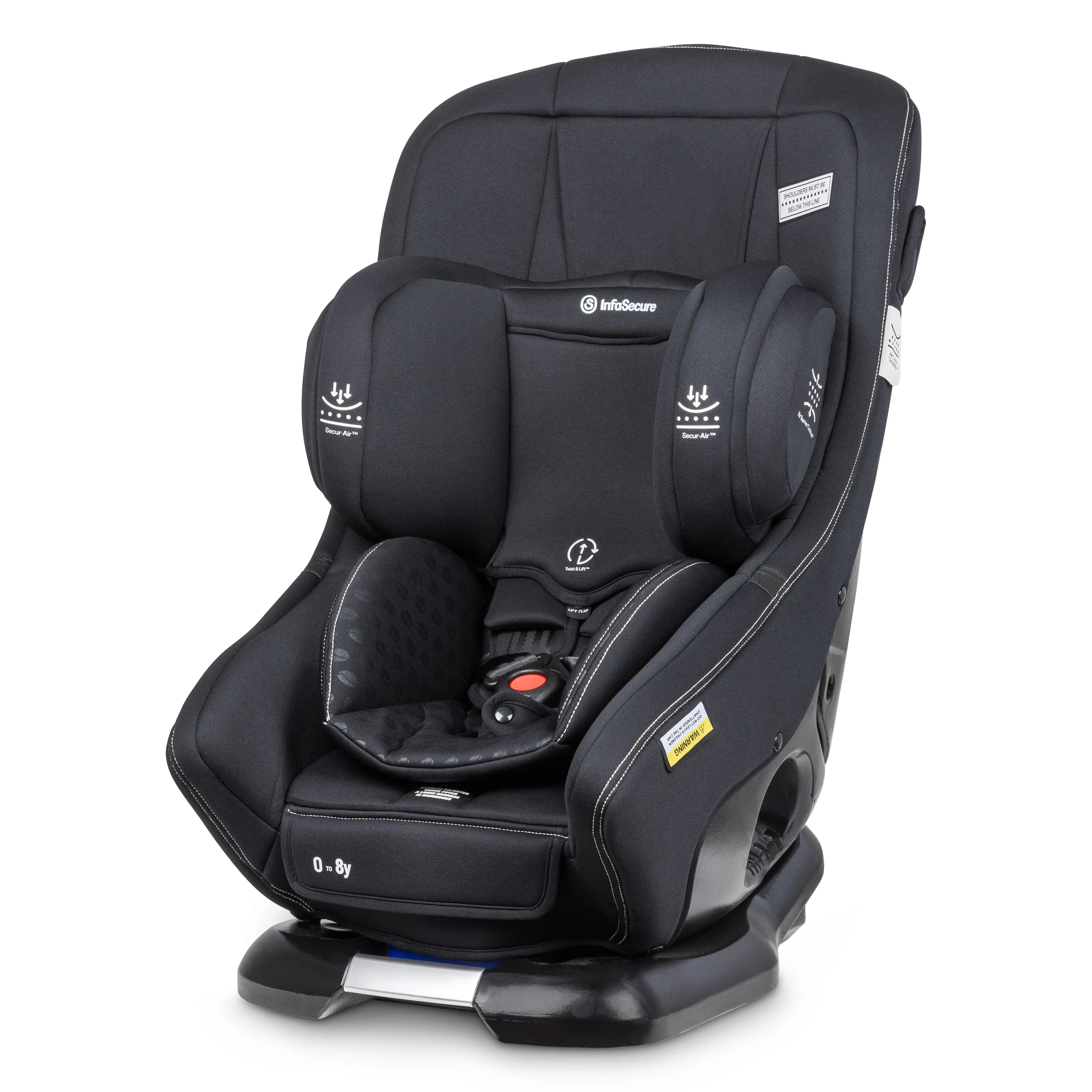 Infa Secure Achieve Air Cafe Tek Convertible Car Seat – Baby Little Planet