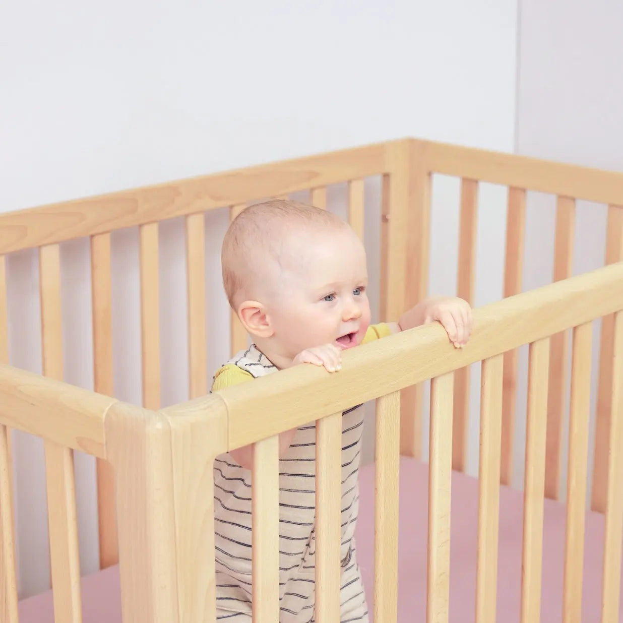 Amara Cot & Chest Nursery Package - Beech | Baby Little – Baby Little ...