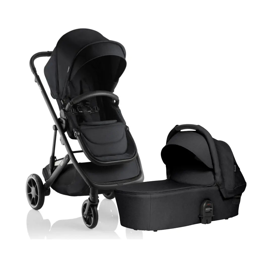 Britax Mini Stroller + Mini Bassinet - Raven Black - Baby Little – Baby ...