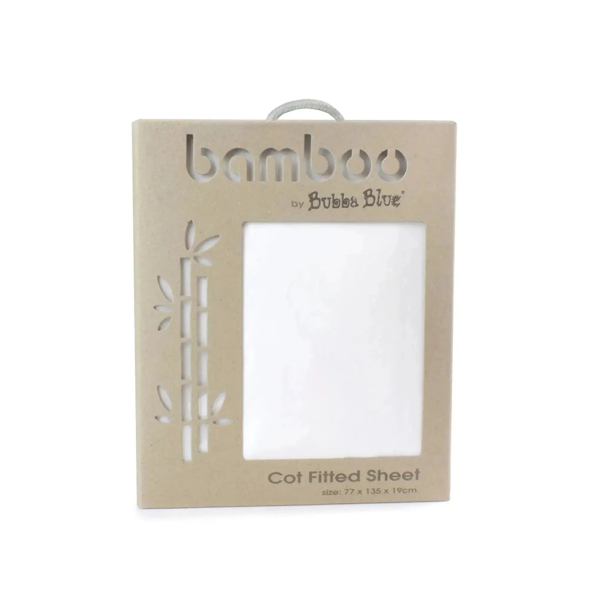 Bubba Blue Bamboo Fitted Sheet | Baby Little Planet