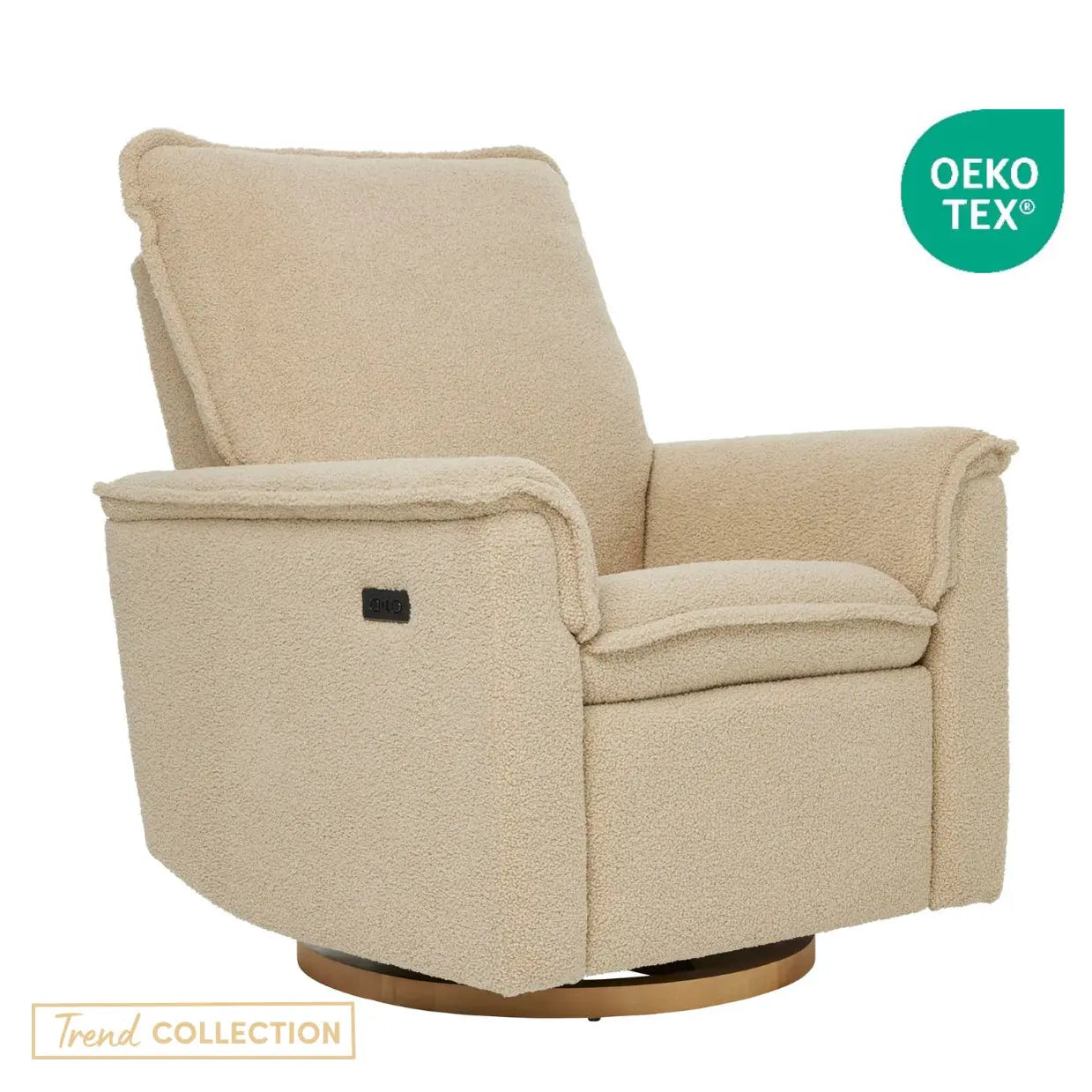 il Tutto Louie Electric Recliner Glider Nursery Chair — Baby Little Planet