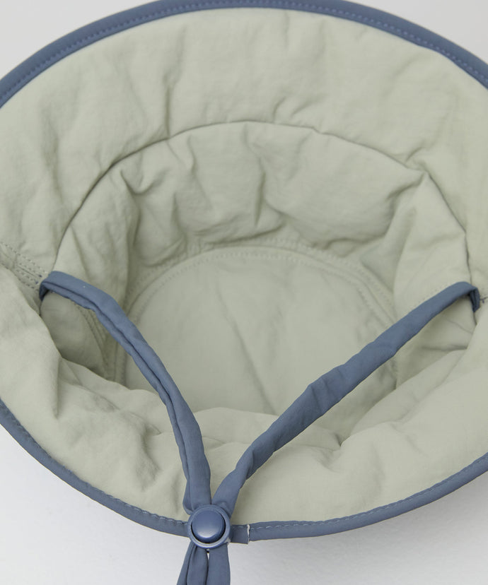 Phile Bucket Hat - Slate Blue | Reversible Kids Sun Hat – Baby Little ...