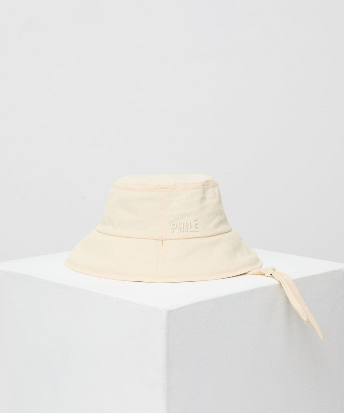 Phile Bucket Hat - Milk Cream | Reversible Kids Sun Hat – Baby Little ...