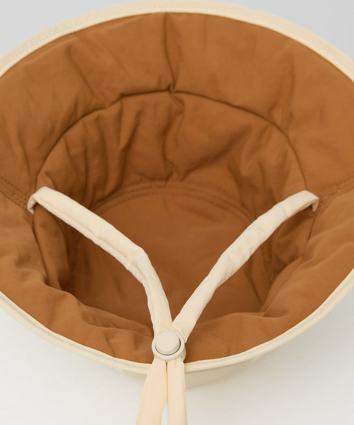 Phile Bucket Hat - Milk Cream | Reversible Kids Sun Hat – Baby Little ...