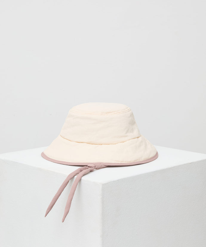 Phile Bucket Hat - Dusty Rose | Reversible Kids Sun Hat – Baby Little ...