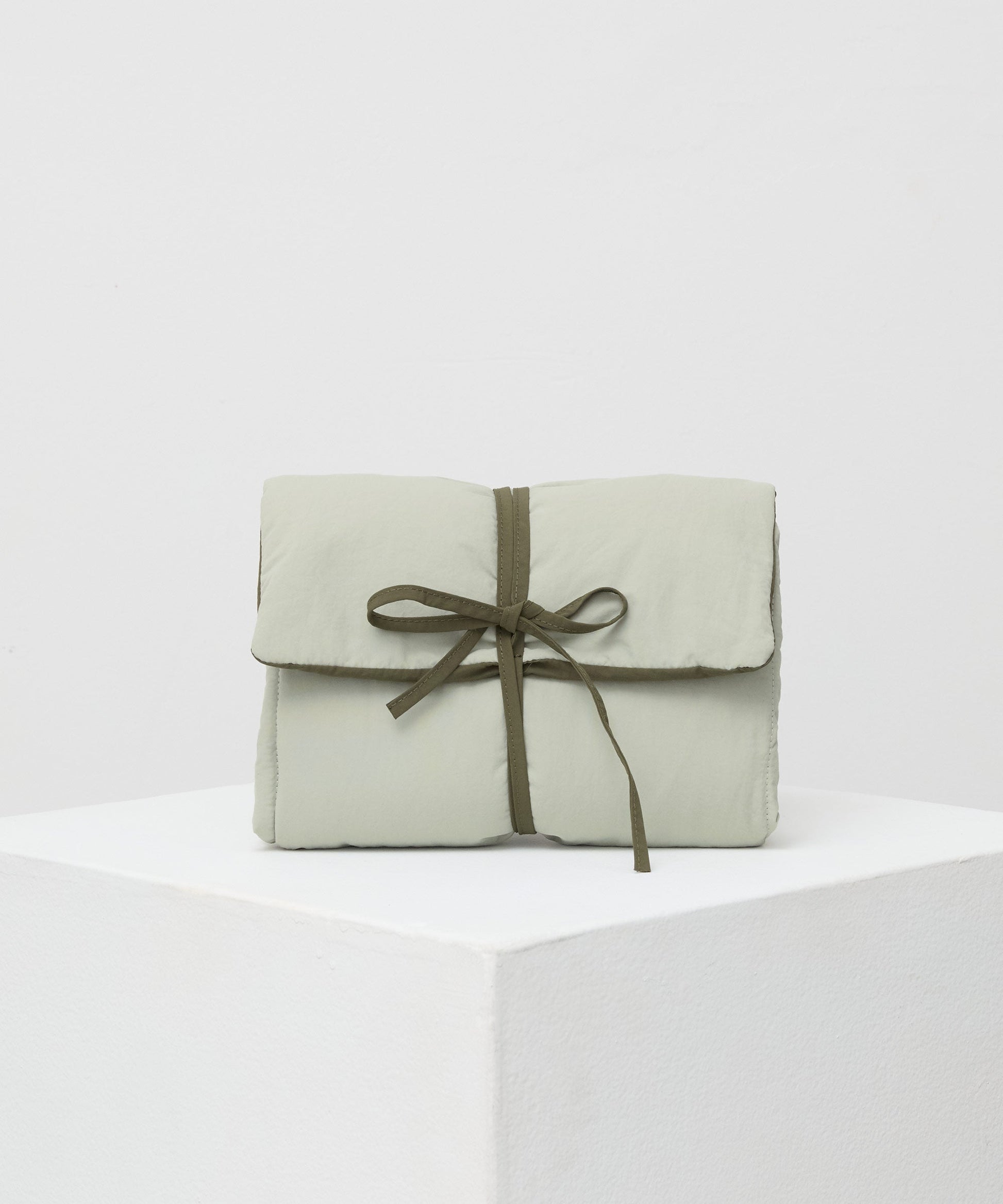 Phile Plush Change Mat Wrap - Eucalyptus Green – Baby Little Planet